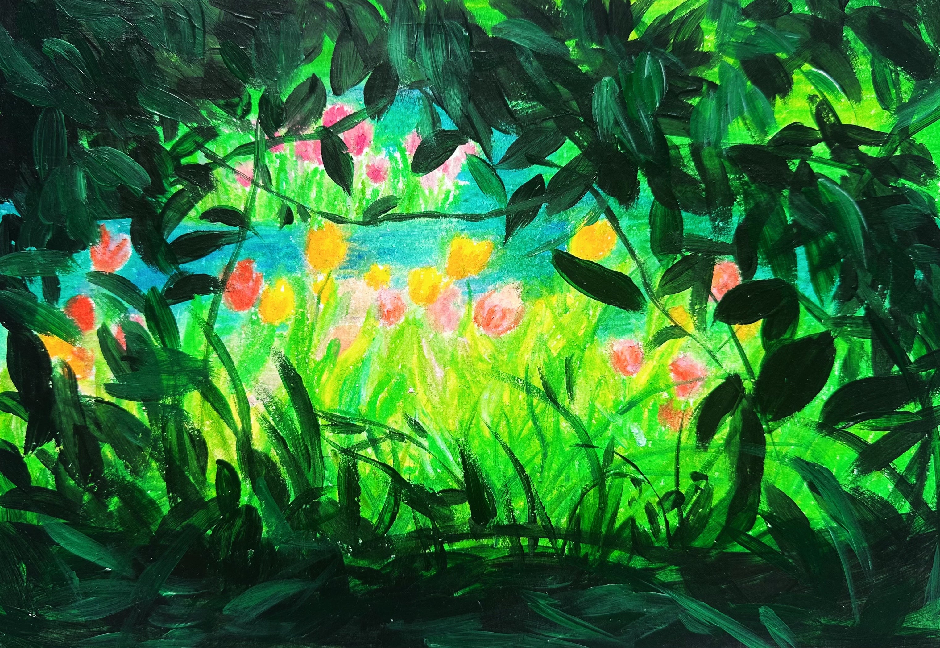 Introduction to Oil Pastel Painting: Exploring Texture, Color, and Tec ...