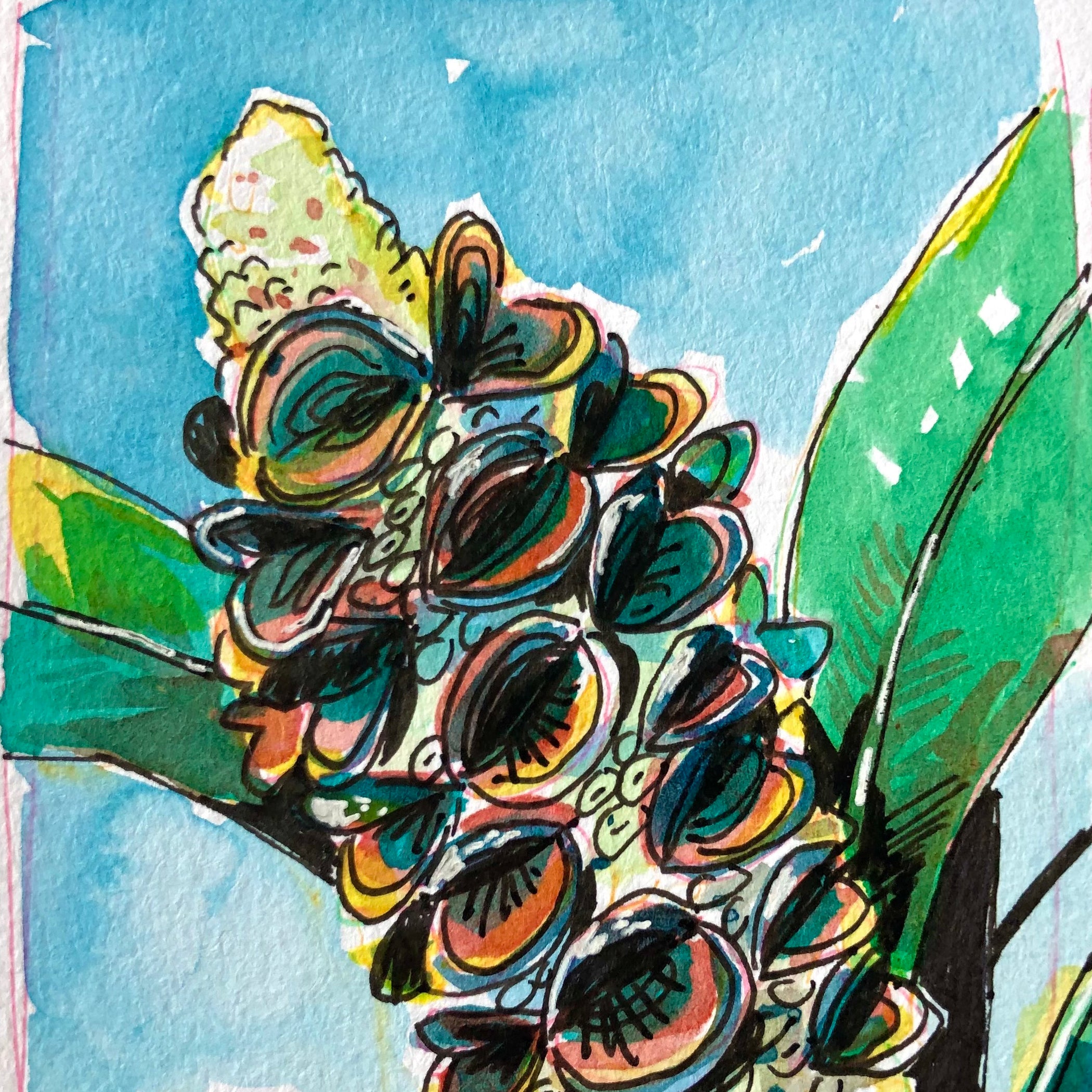Flowers in Pen and Ink with Jessica Riese, Art Classes in Canberra ...